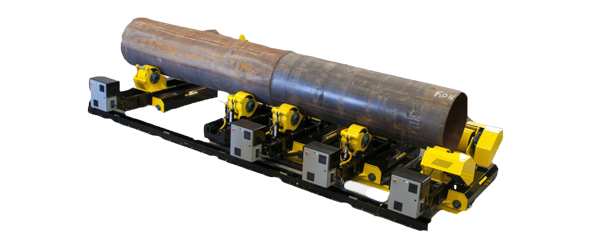 Turning Rolls: Growing Line Systems