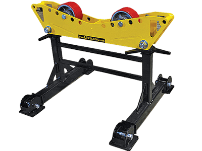 Pipe Roller Stands: Manual Height Adjust - LJ Welding Automation