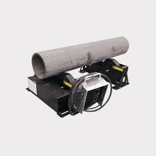 Heavy Duty Height Adjustable & Benchtop Pipe Turning Rolls Rentals