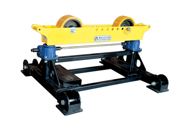 8,000 lbs Gear Elevated Roller Support Stands (Welding Pipe Stands ...