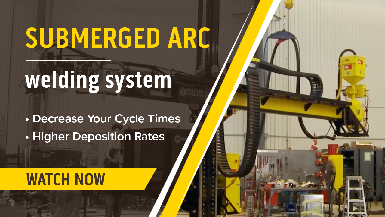 Manipulator Video Demonstrations: Submerged Arc Welding (SAW)