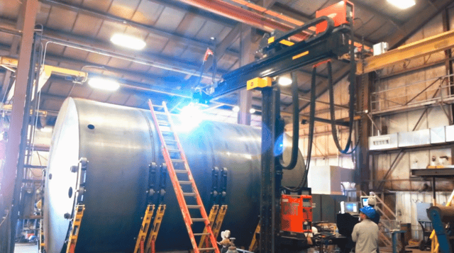 Tank Manufacturing Equipment Upgrade Results in 50% Less Cycle Times