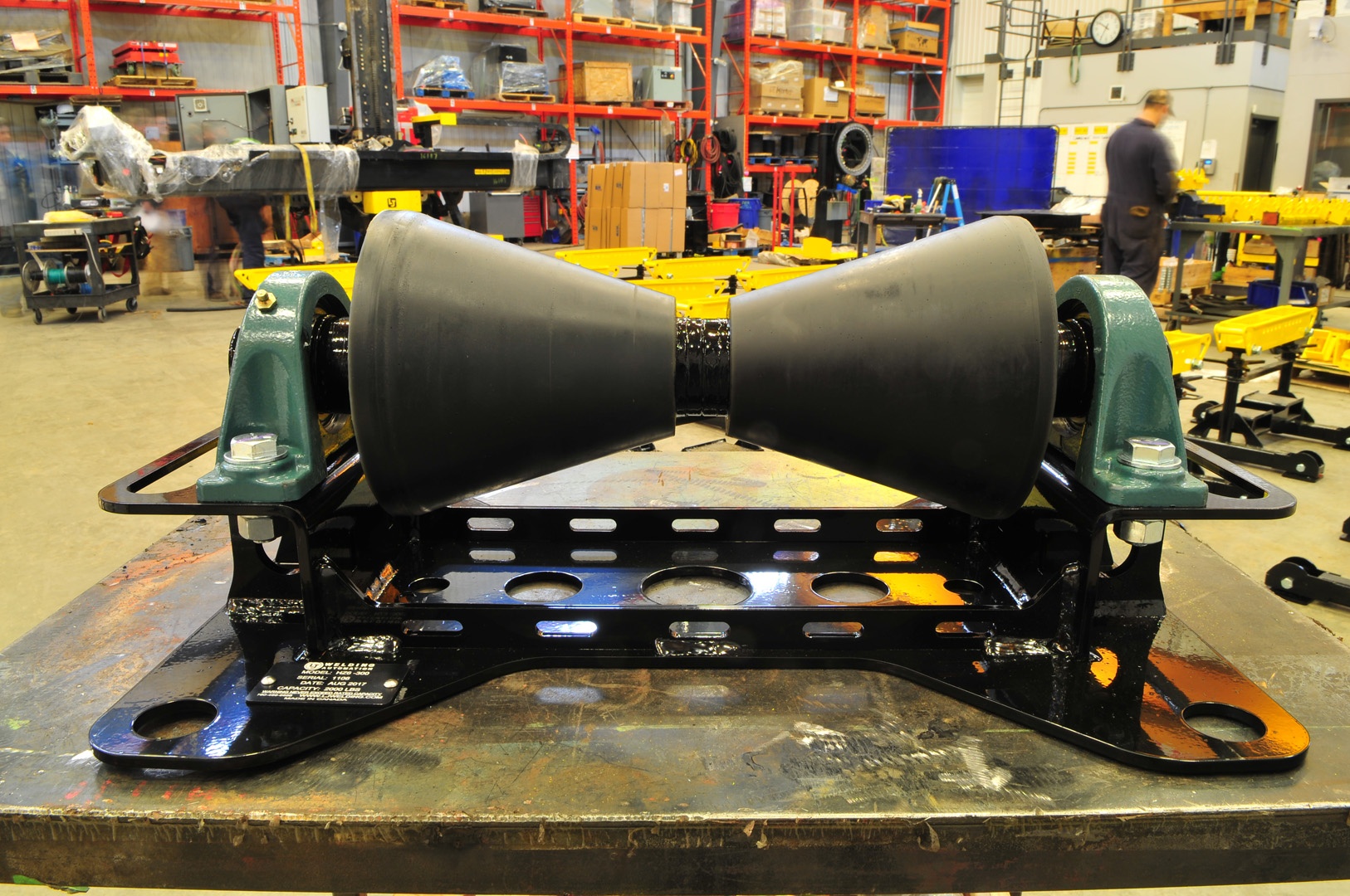 1-Ton Pipeline Rollers (Pipe Rollers or Pipe Roller Supports) for 2-24" OD