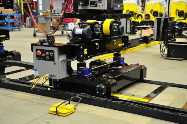 10TMR PIPE DOUBLE JOINTING SYSTEM: PIPE TURNING ROLLS FOR FASTEST FIT ...