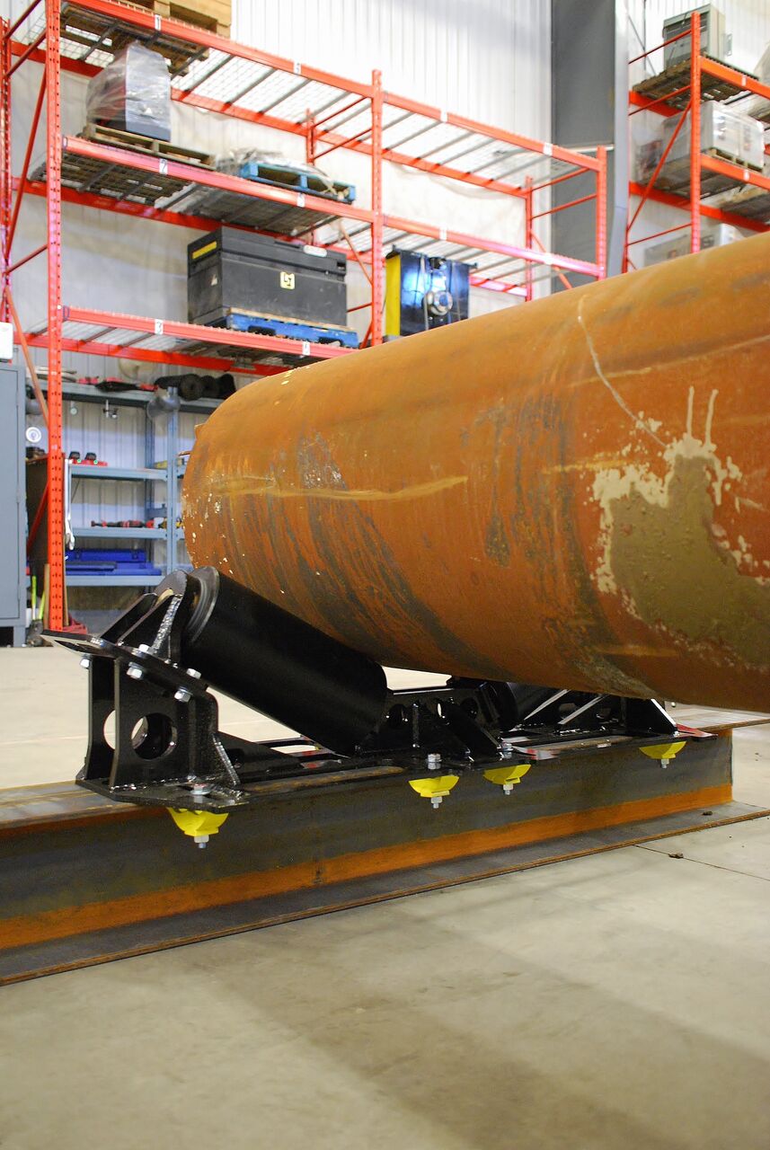 10-Ton Pipe Rack Rigging Rollers HZDD60-200