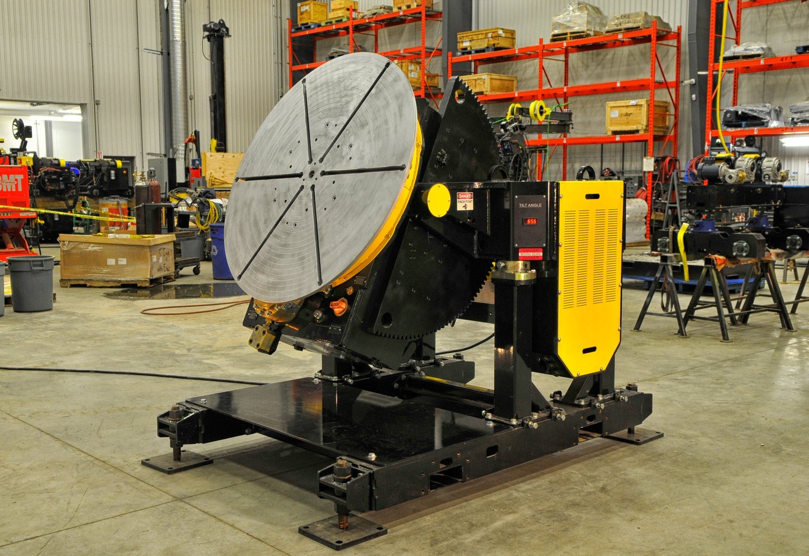 6 Ton Gear Tilt Pipe Welding Positioners: T12PS-100: