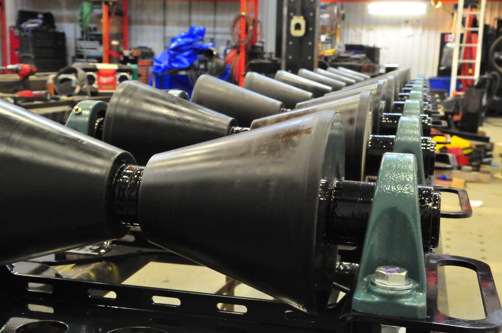 1-Ton Pipeline Rollers (Pipe Rollers or Pipe Roller Supports) for 2-24" OD