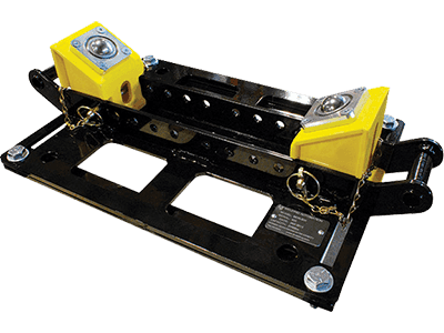 Refurbished 1-Ton Multi-directional I-beam Pipe Rigging Rollers MDR-200