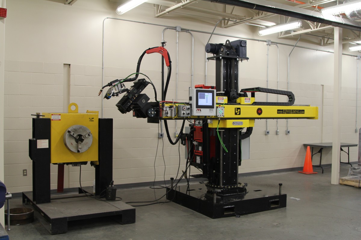 6' x 6' Column Boom Welding Manipulator
