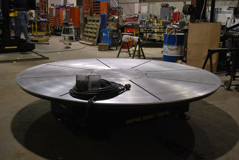 16 ft Diameter x 20-Ton Welding Turntable (Floor Turntable) TRN20X-500