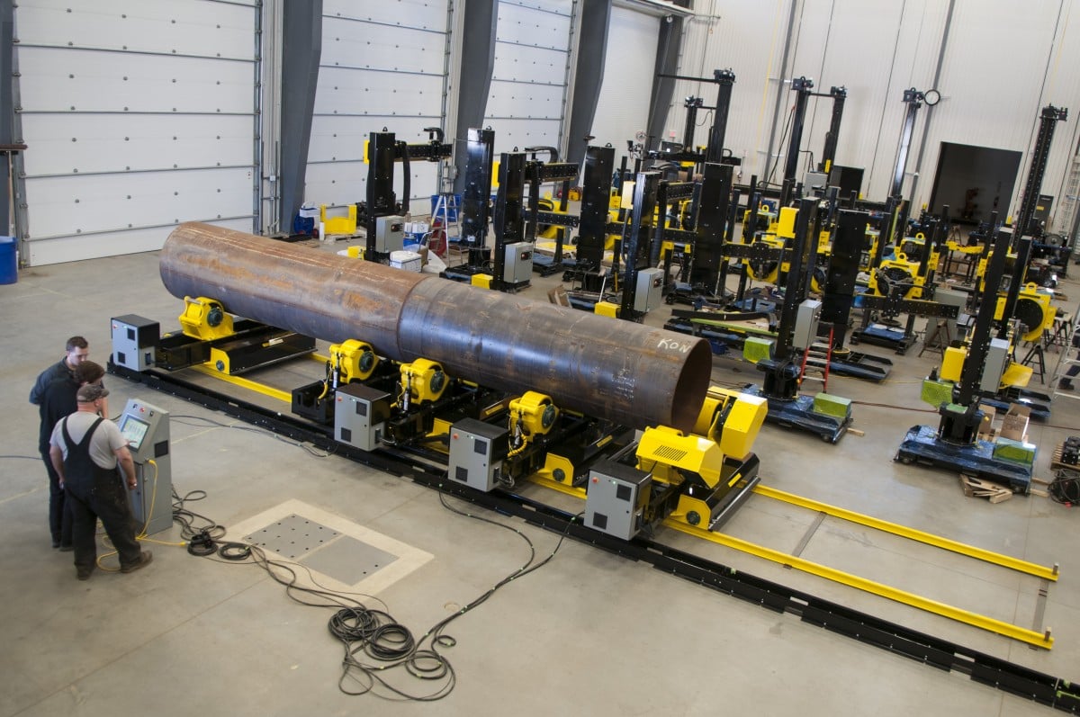 100TA-100 Growing Line (Fit Up Bed Rollers) System