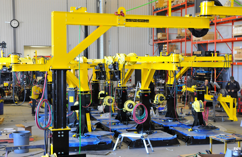 MIG Welding Arm Boom Mount For Hire / Welding Manipulator Rentals