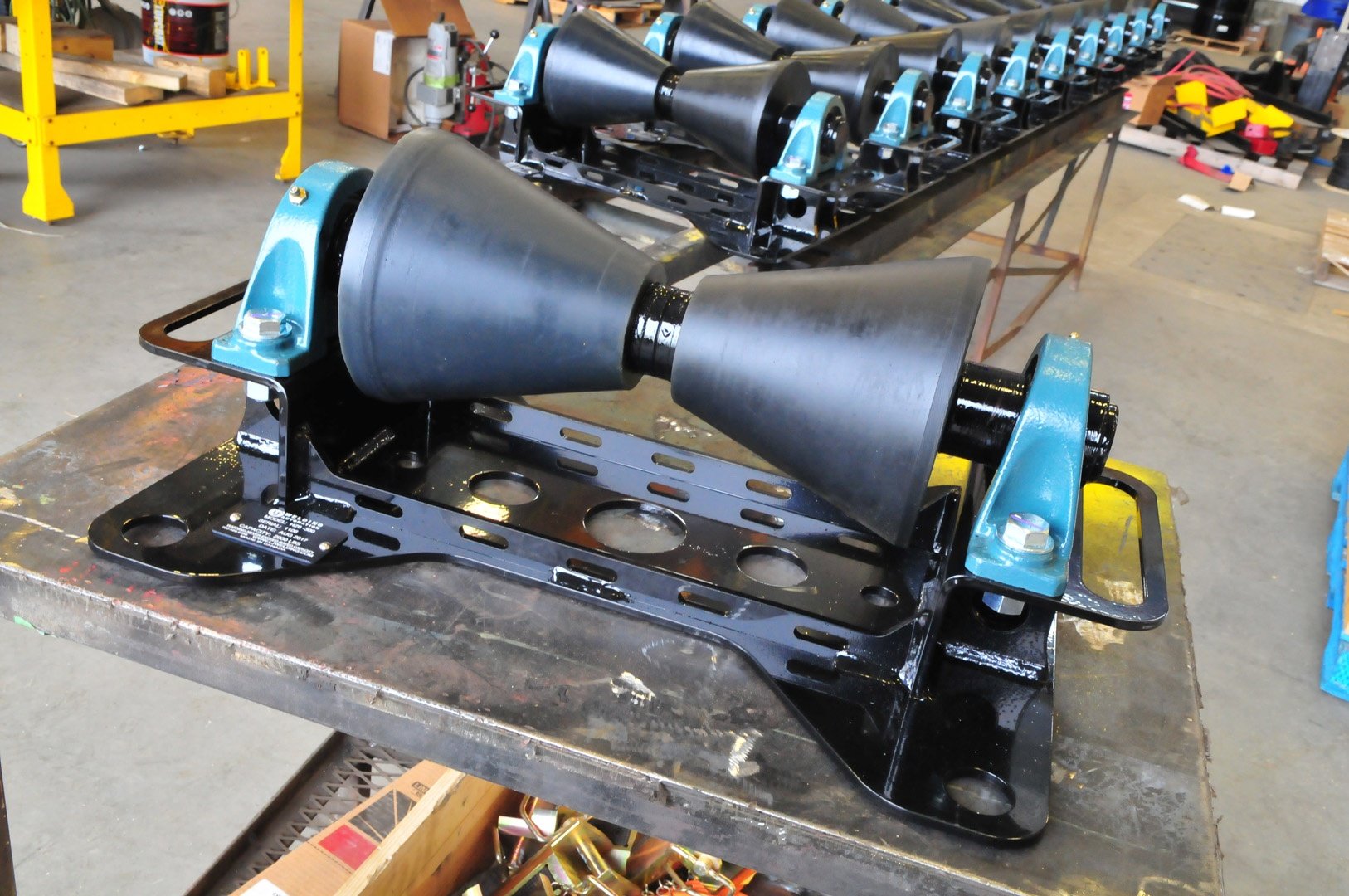 1-Ton Pipeline Rollers (Pipe Rollers or Pipe Roller Supports) for 2-24" OD