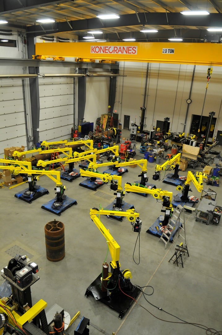 MIG Welding Boom Mount