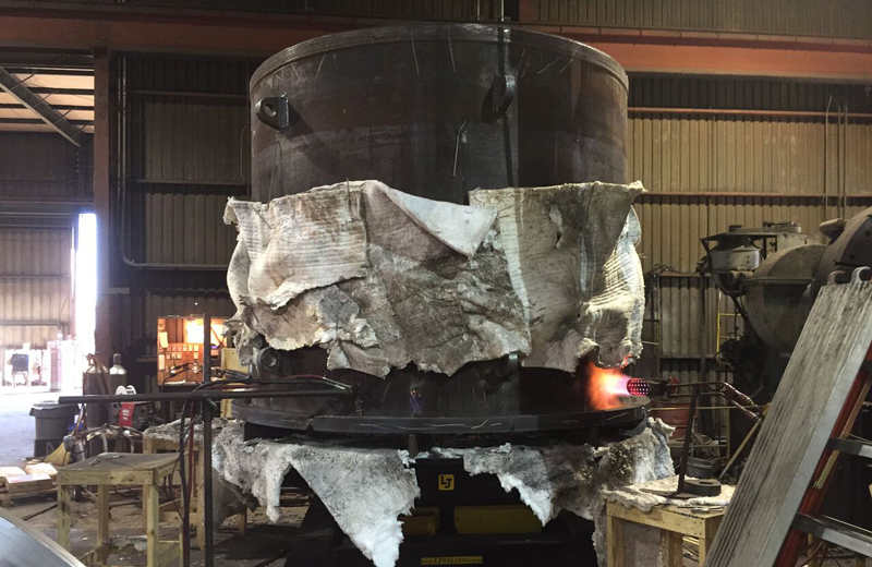 Horizontal Welding Turntable To Let 40ton TRN40-100