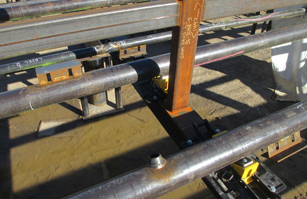 Beam Clamp Rigging Roller To Let / Pipe Rack Rollers
