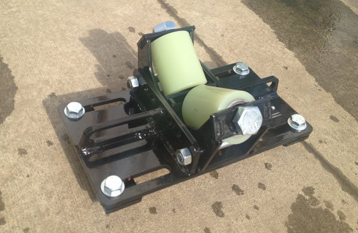 Multi-Directional Pipe Rollers For Rent / Beam Clamp Rigging Roller