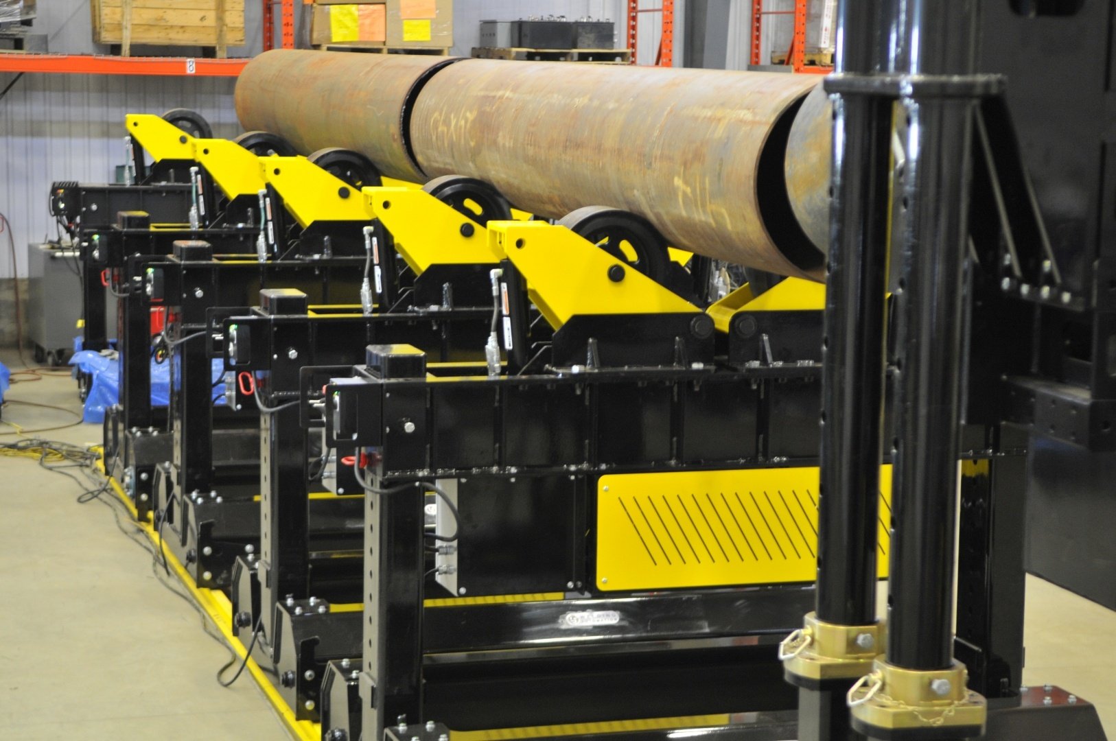 40TMR PIPE DOUBLE JOINTING SYSTEM: PIPE TURNING ROLLS FOR FASTEST FIT ...