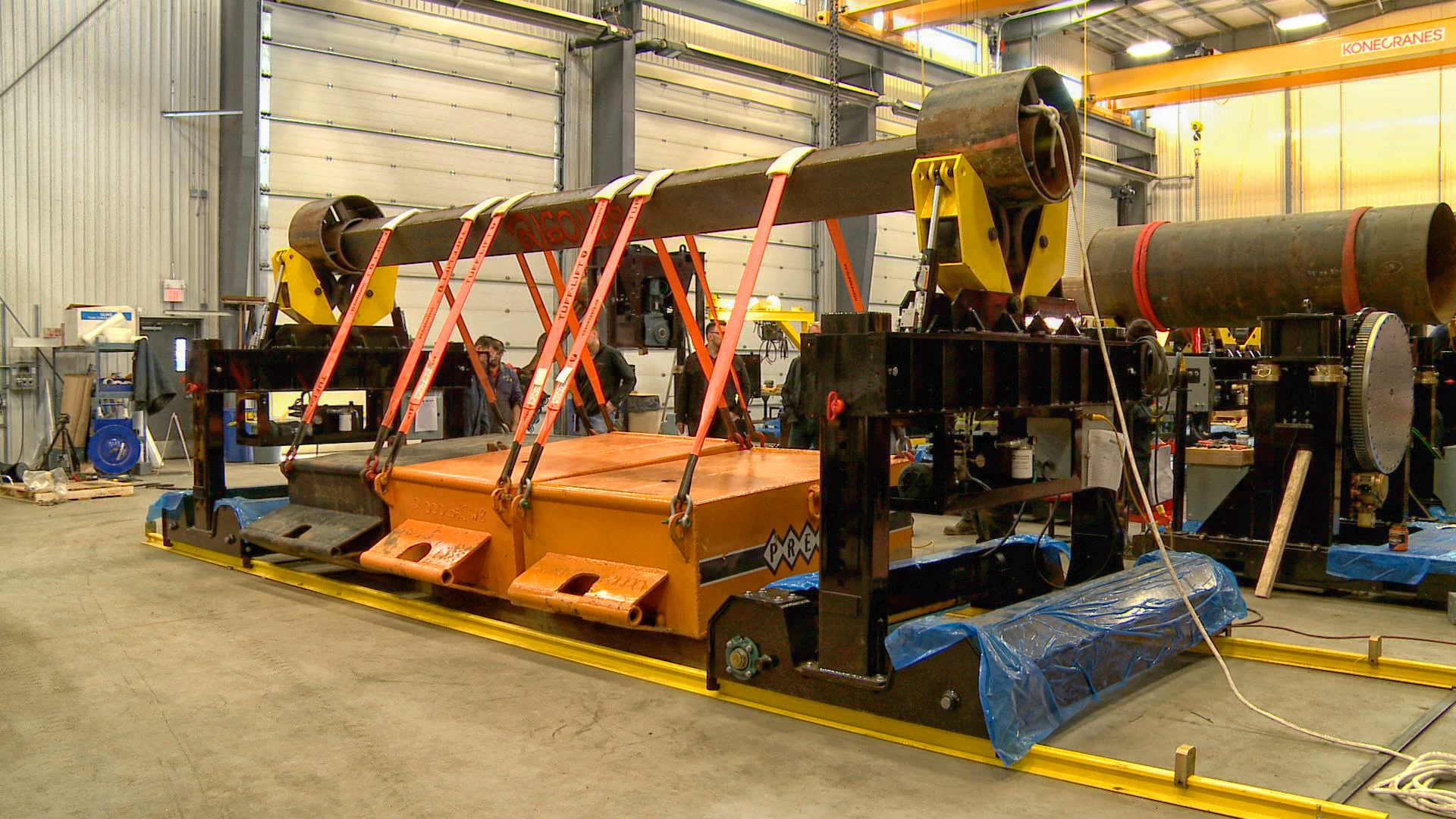 40TMR PIPE DOUBLE JOINTING SYSTEM: PIPE TURNING ROLLS FOR FASTEST FIT ...