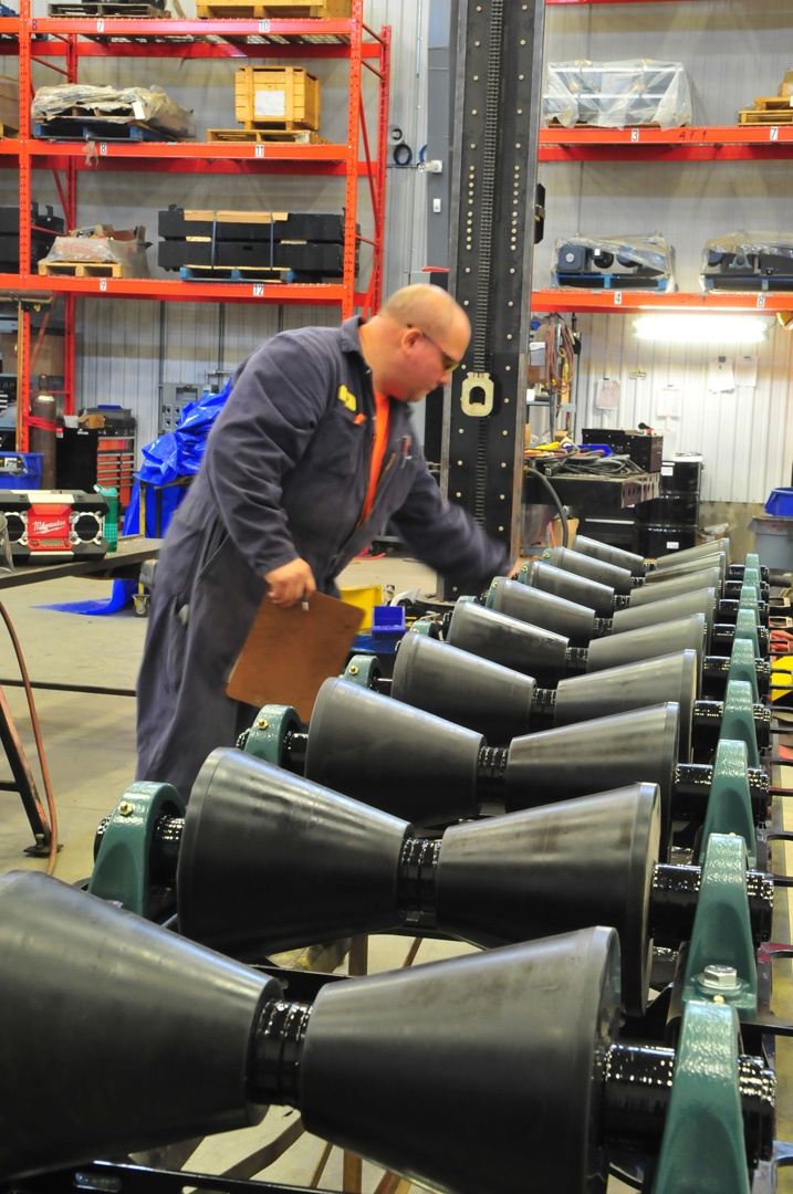 1-Ton Pipeline Rollers (Pipe Rollers or Pipe Roller Supports) for 2-24" OD