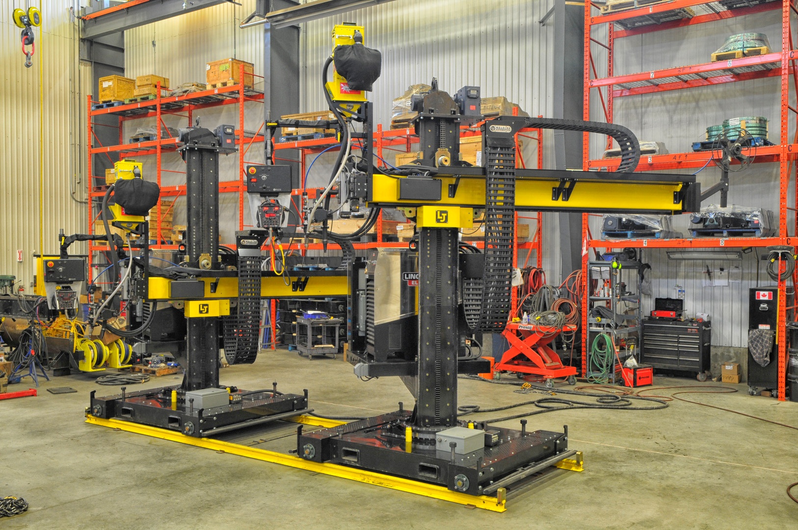 6' x 6' Column Boom Welding Manipulator